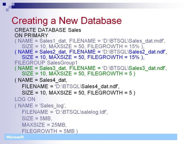 Bài giảng sql server 2008 | PDF