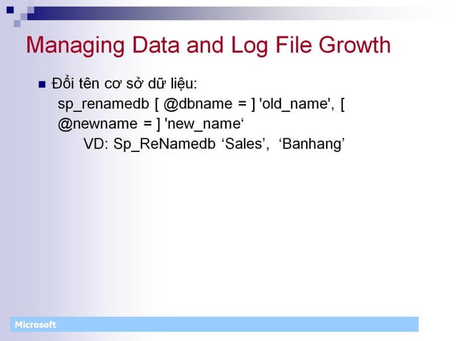 Bài giảng sql server 2008 | PDF