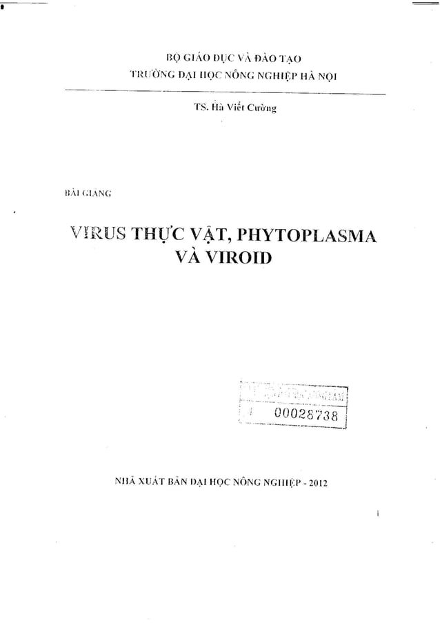 Bài giảng Virus thực vật, phytoplasma và viroid.pdf