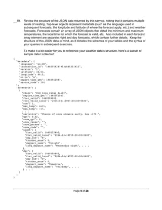 Big Data: Querying complex JSON data with BigInsights and Hadoop | PDF