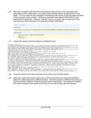 Big Data: Querying complex JSON data with BigInsights and Hadoop | PDF