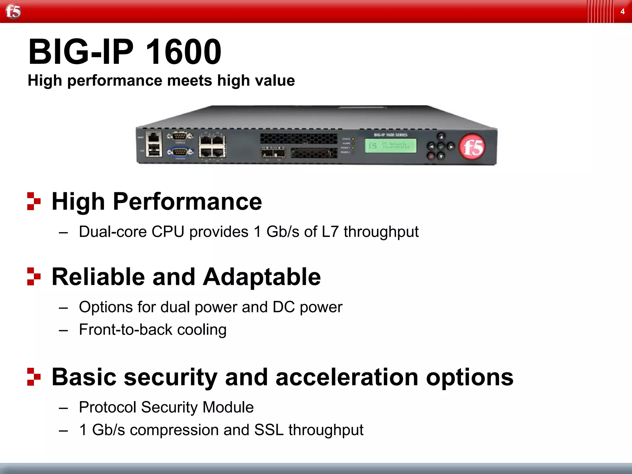 Big Ip Platforms Customer Slides | PPT