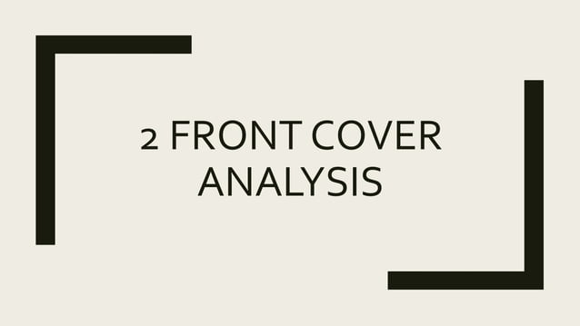 Big Issue Front Cover Analysis | PPT