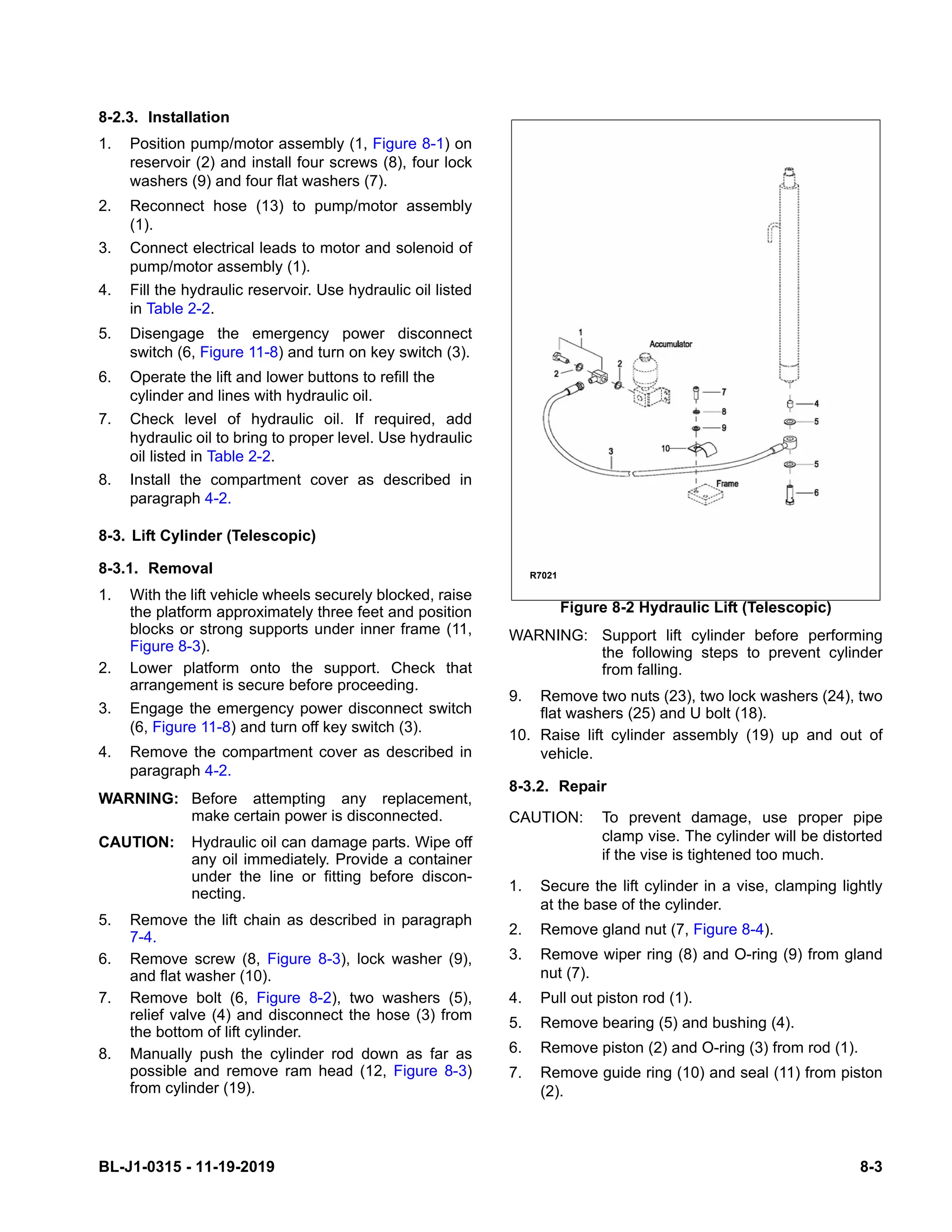 BigJoe J1-86,J1-126,J1-162 Operator/Parts Manual | PDF