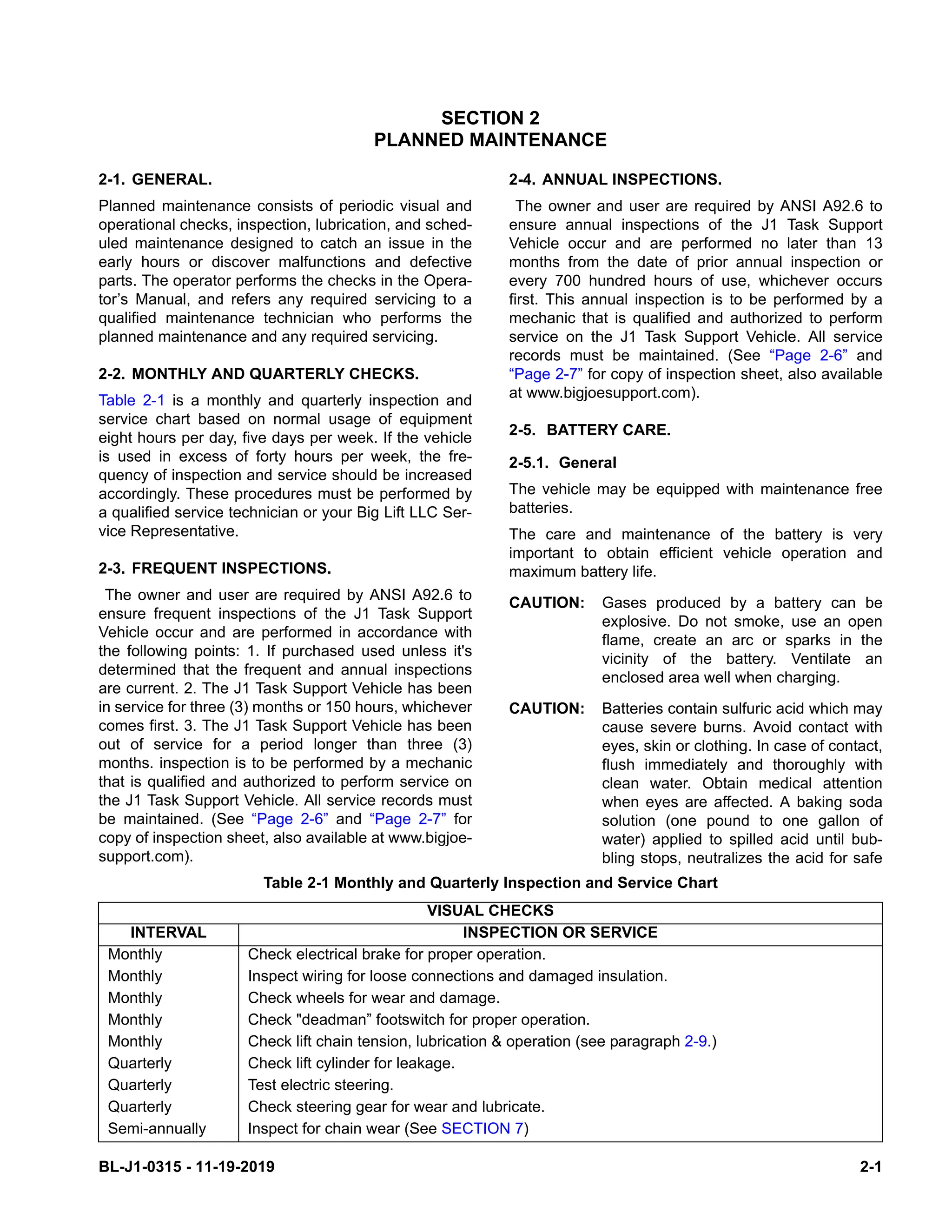 BigJoe J1-86,J1-126,J1-162 Operator/Parts Manual | PDF