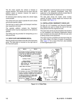 BigJoe J1-86,J1-126,J1-162 Operator/Parts Manual | PDF