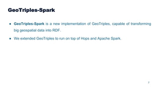 Big linked geospatial data tools in ExtremeEarth-phiweek19 | PPT