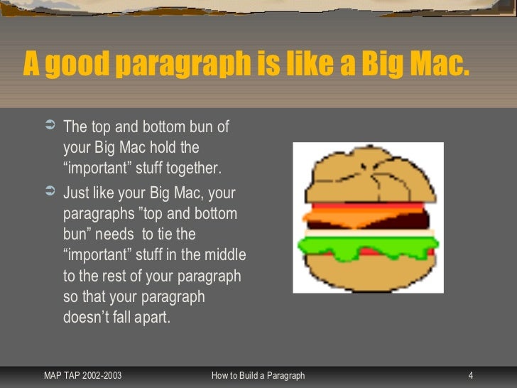 Big mac paragraph