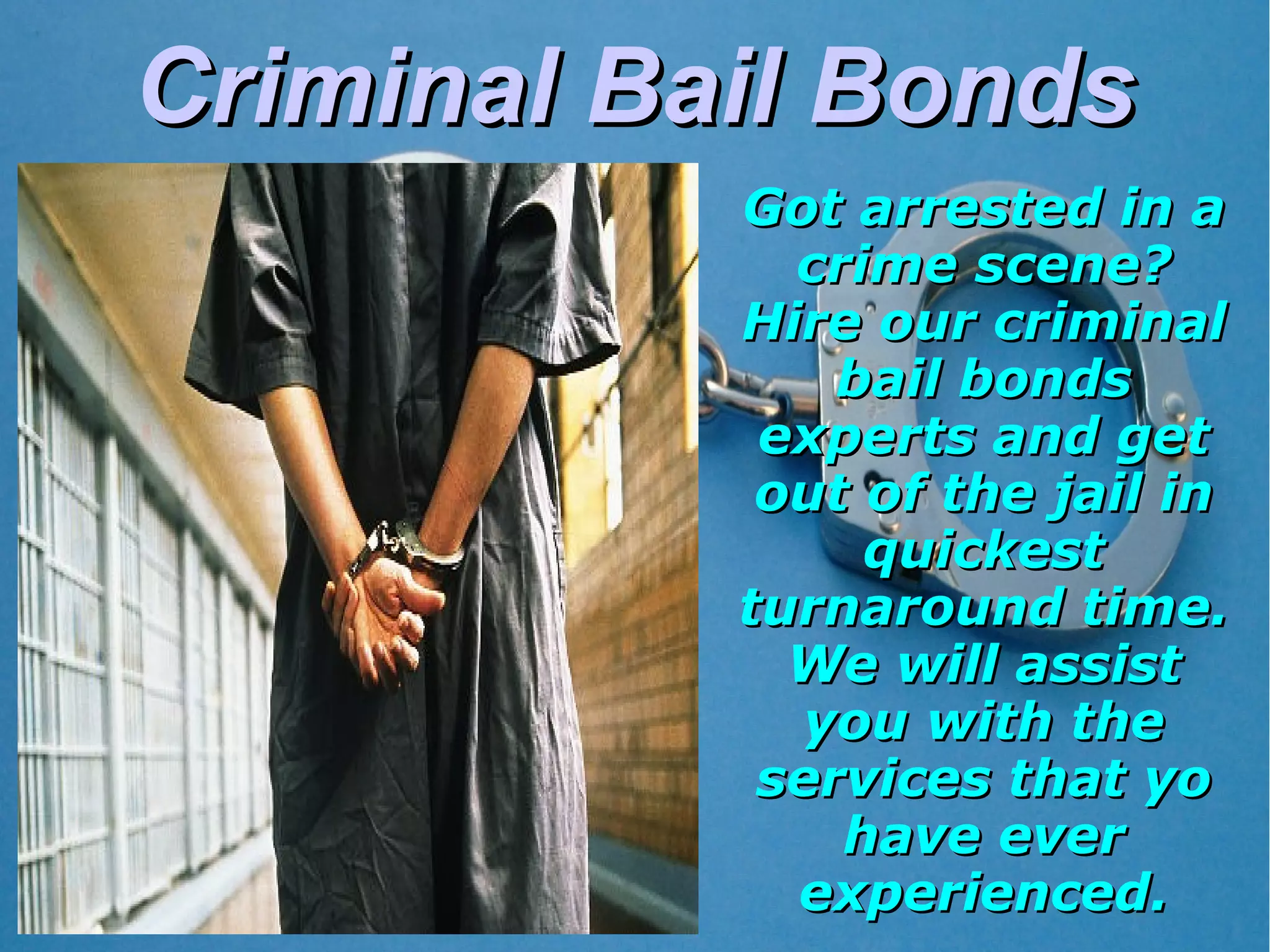 Immigration Bail Bonds | PPT