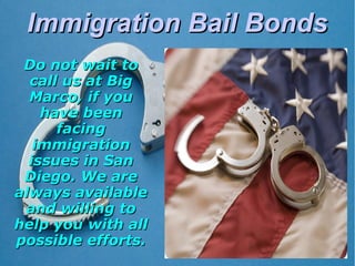 Immigration Bail Bonds | PPT