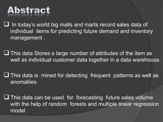 BIG MART SALES PRIDICTION PROJECT.pptx