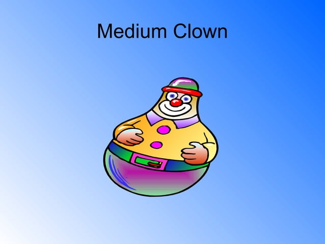 Big, medium, small | PPT