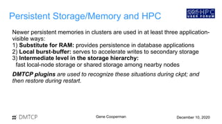 Checkpointing the Uncheckpointable | PPT