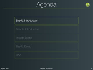 BigML Machine Learning meets Trifacta Data Wrangling | PPT