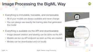 BigML Release: Image Processing | PPT