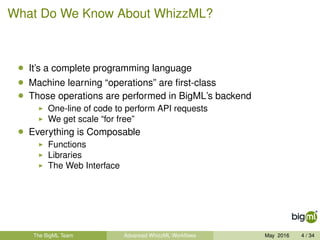 Advanced WhizzML Workflows | PDF