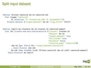 Intermediate WhizzML Workflows | PDF