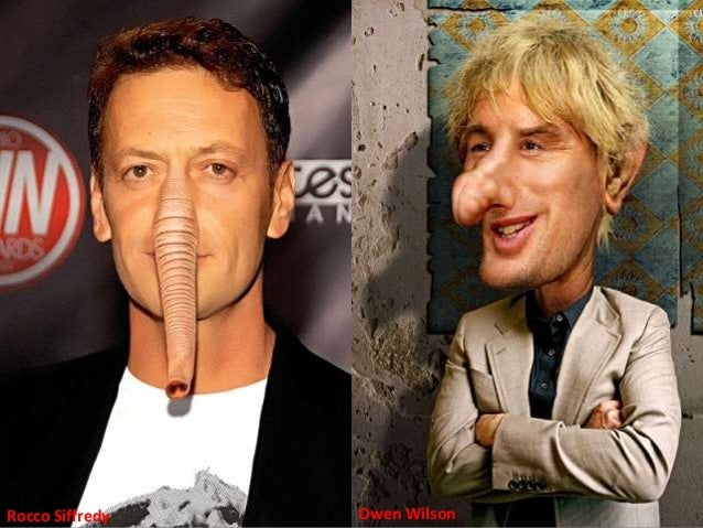 Big nose celebrities (v.m.)