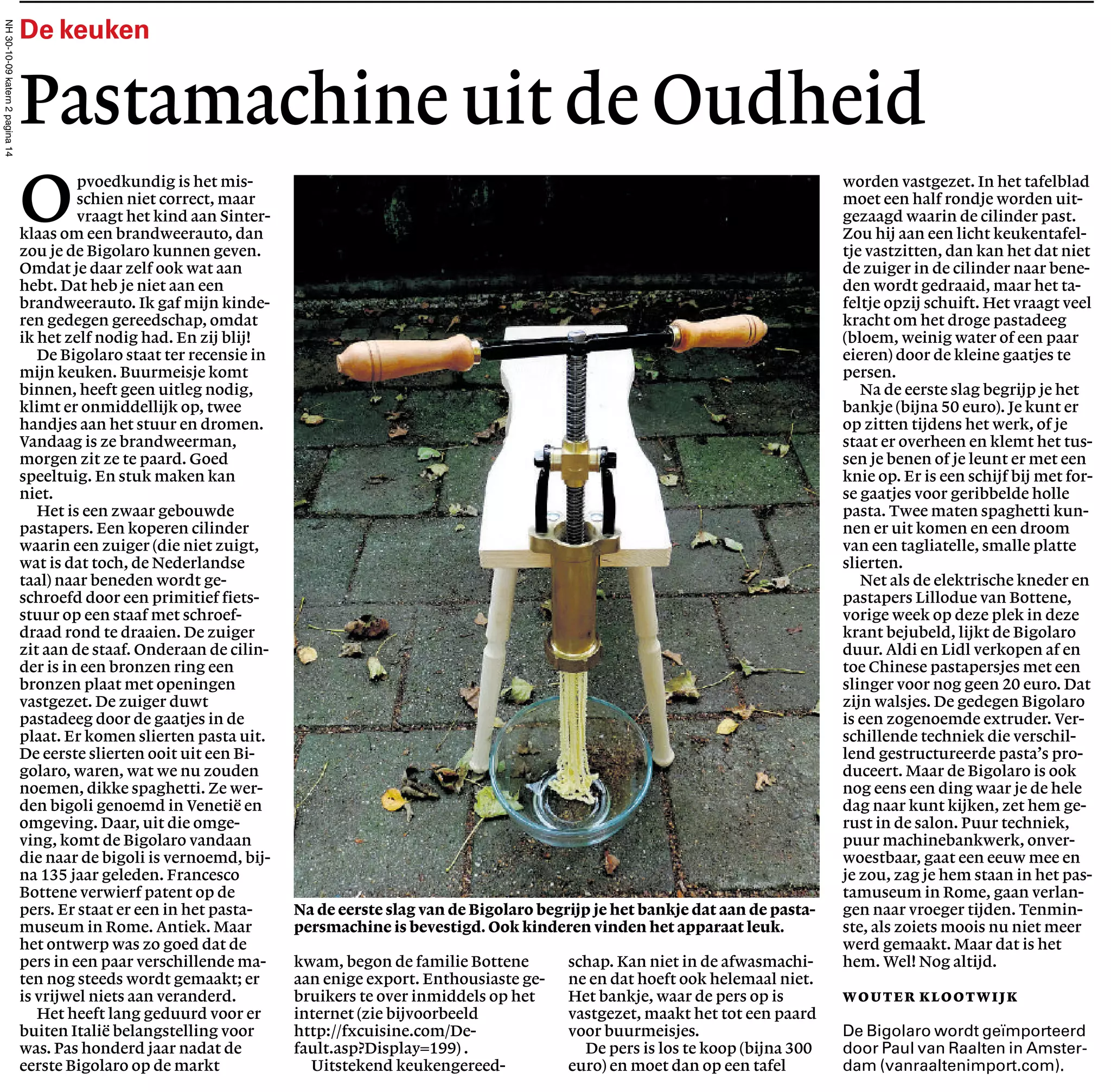 Bigolaro Pastamachine - Bottene | PPT