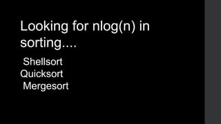 Big O Notation | PPTX