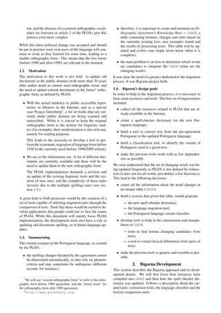 Bigorna - a toolkit for orthography migration challenges | PDF
