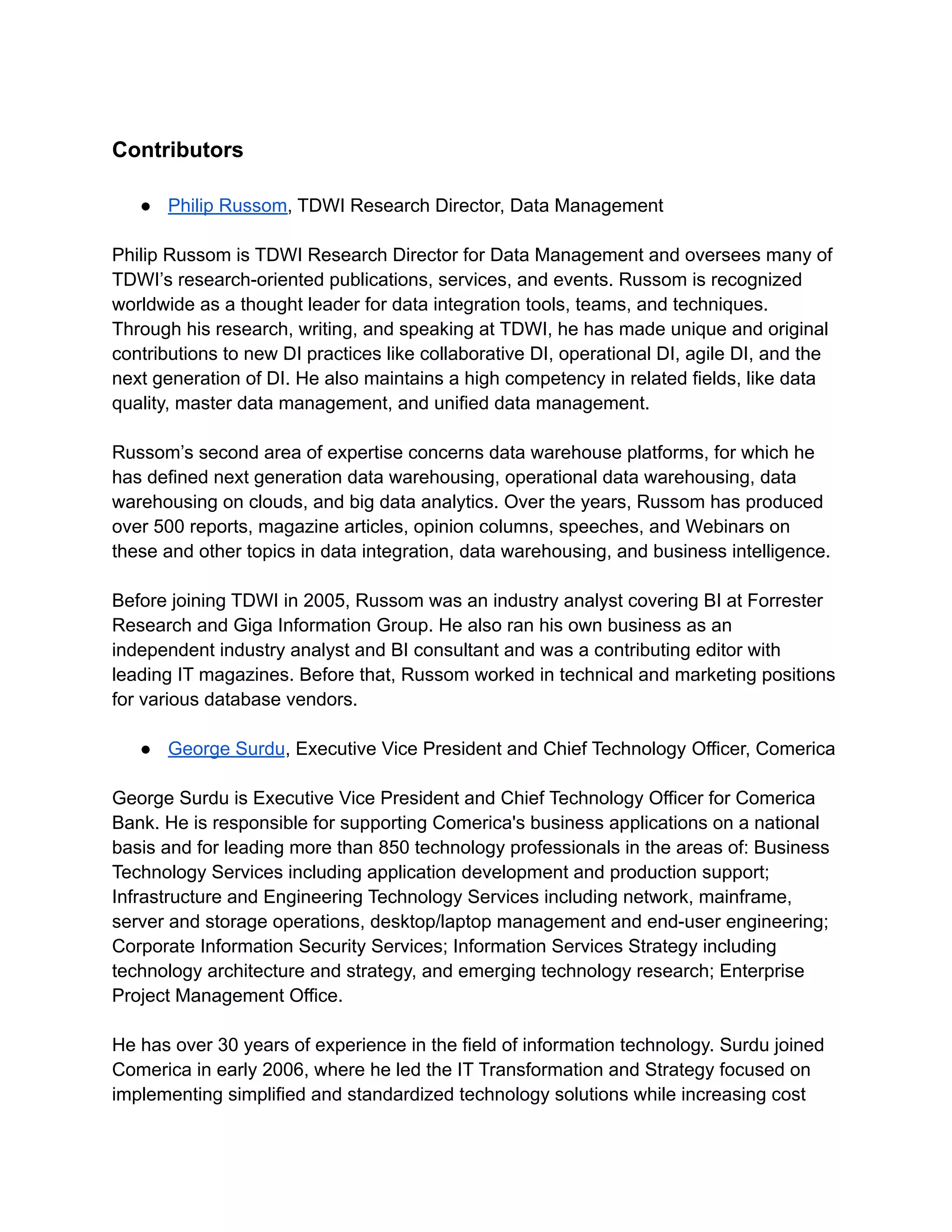 BI Governance Framework | PDF