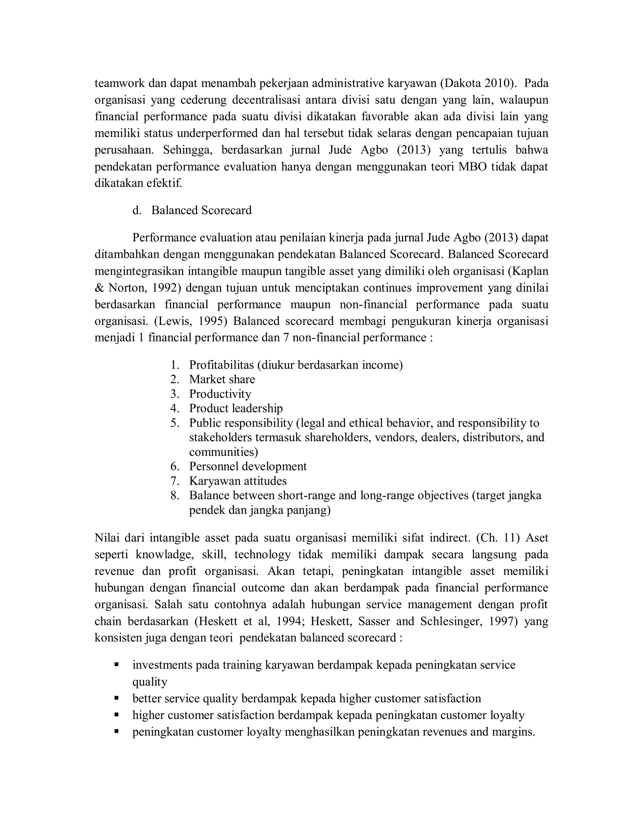 Critical Review Jurnal Variance Analysis and Performance Evaluation | PDF