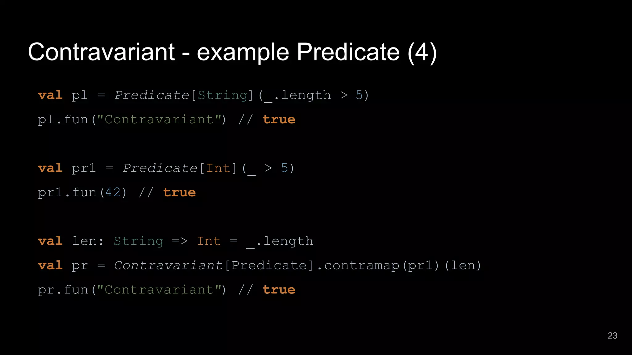 Big picture of category theory in scala with deep dive into contravariant and profunctors | PDF