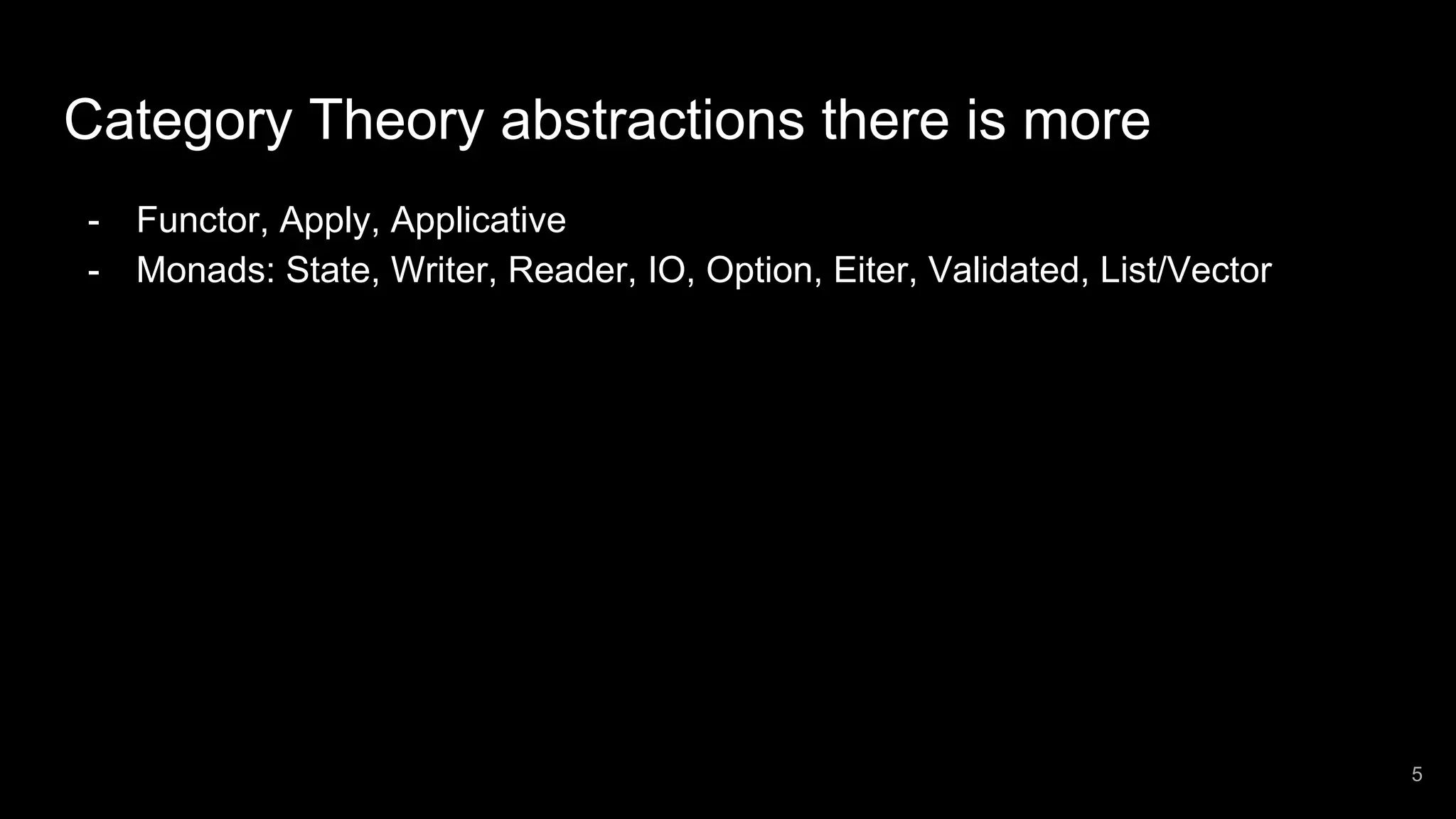 Big picture of category theory in scala with deep dive into contravariant and profunctors | PDF