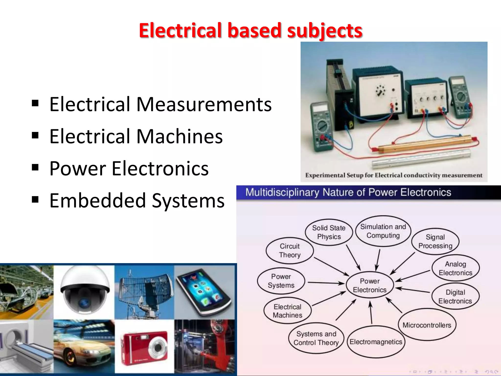 Big picture of electronics and instrumentation engineering | PPTX