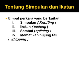 Big ppg simpulan dan ikatan | PPTX