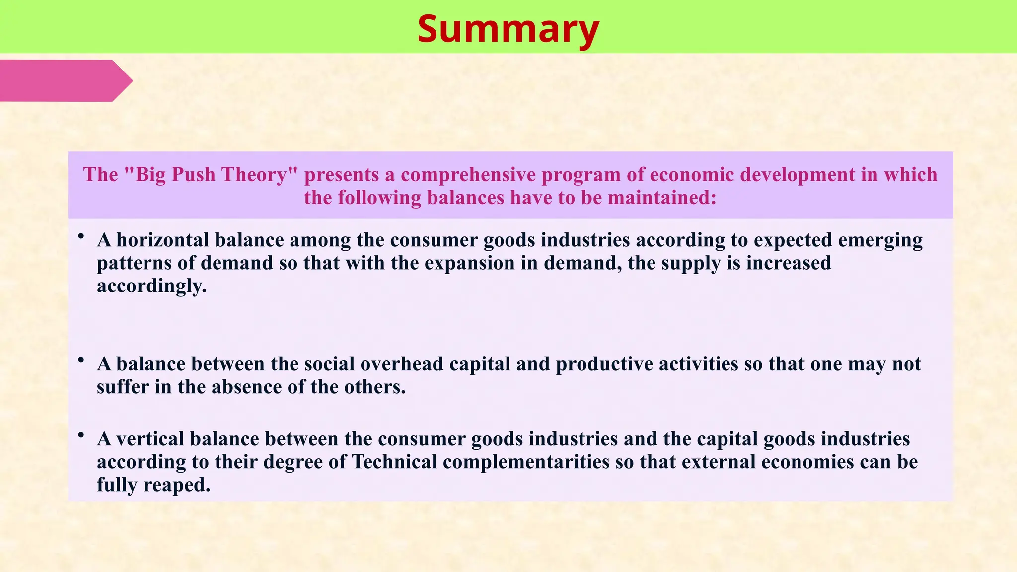 Big Push Theory - Rosenstein Rodan- Theory | PPTX