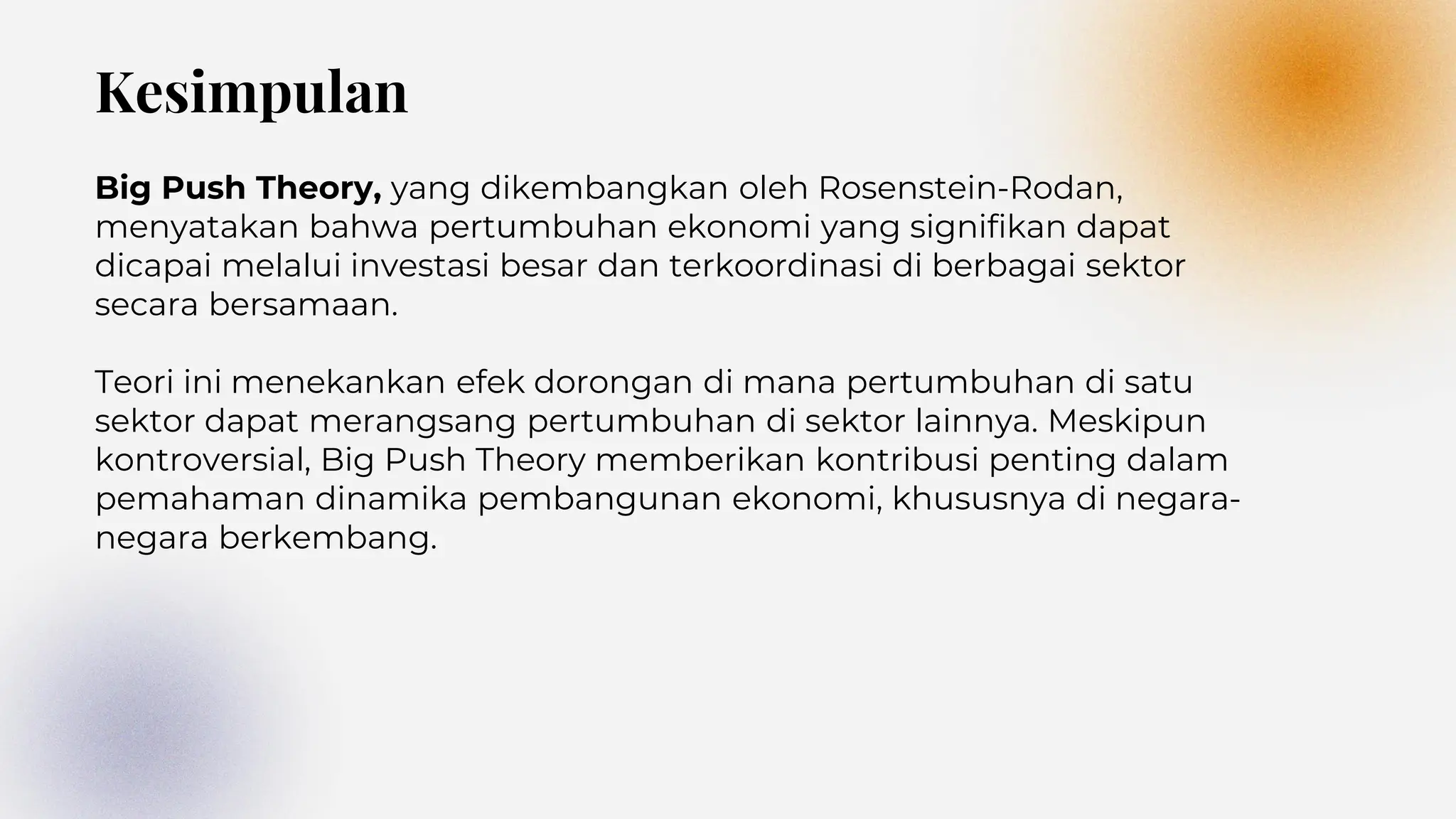 PPT Mengenai Big Push Theory Kelompok 1.pdf