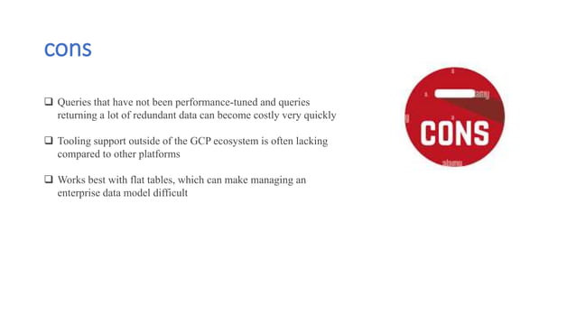 bigquery.pptx | Databases | Computer Software and Applications