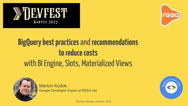 BigQuery best practices and recommendations to reduce costs with BI ...