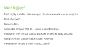 Big query public datasets | PDF