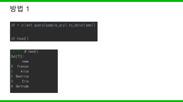 Connect Bigquery With Python Ppt
