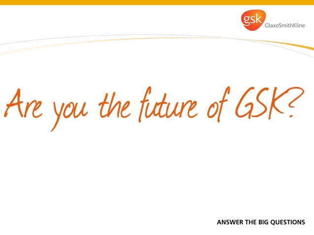GSK- Management Trainee Program | PPT