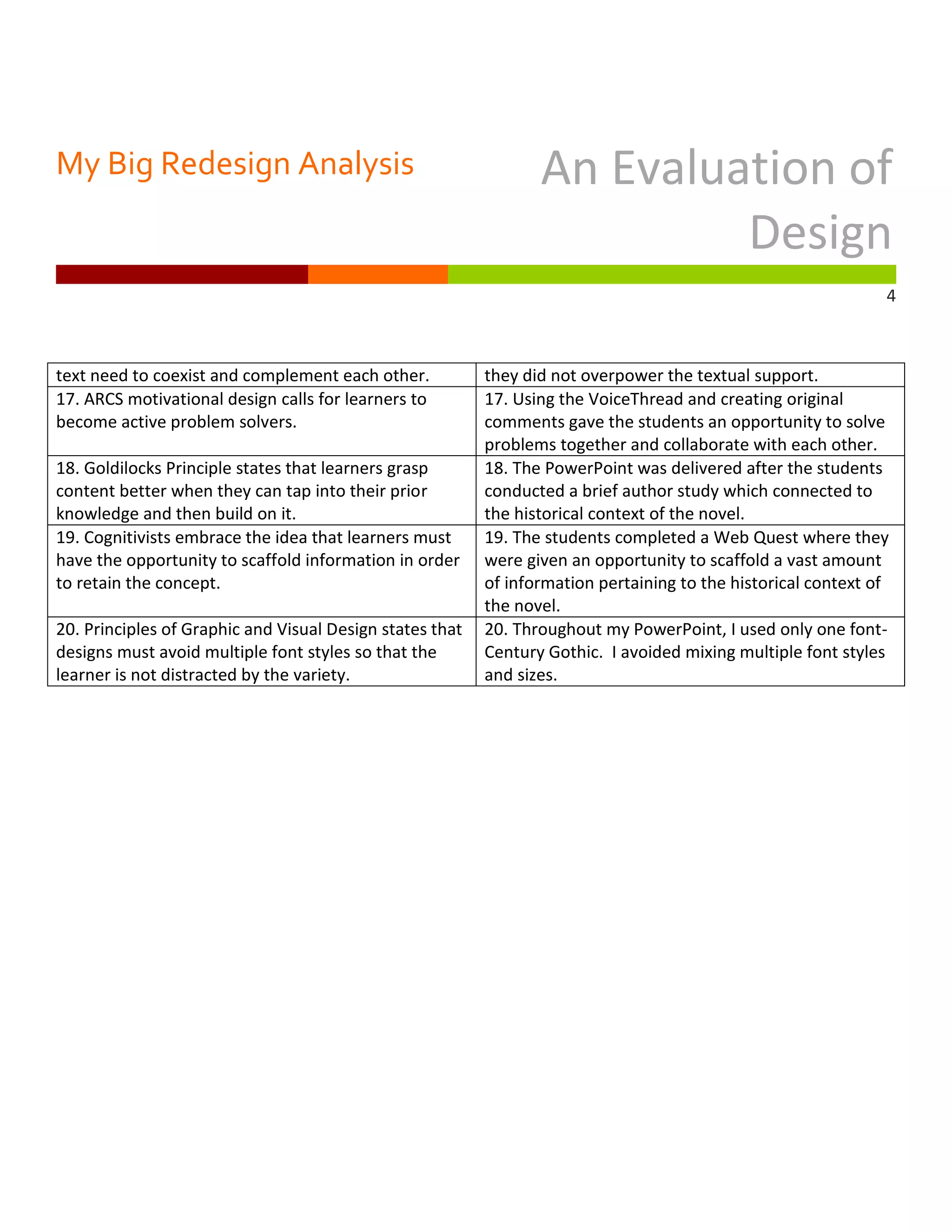 Big redesign analysis (1) | DOCX