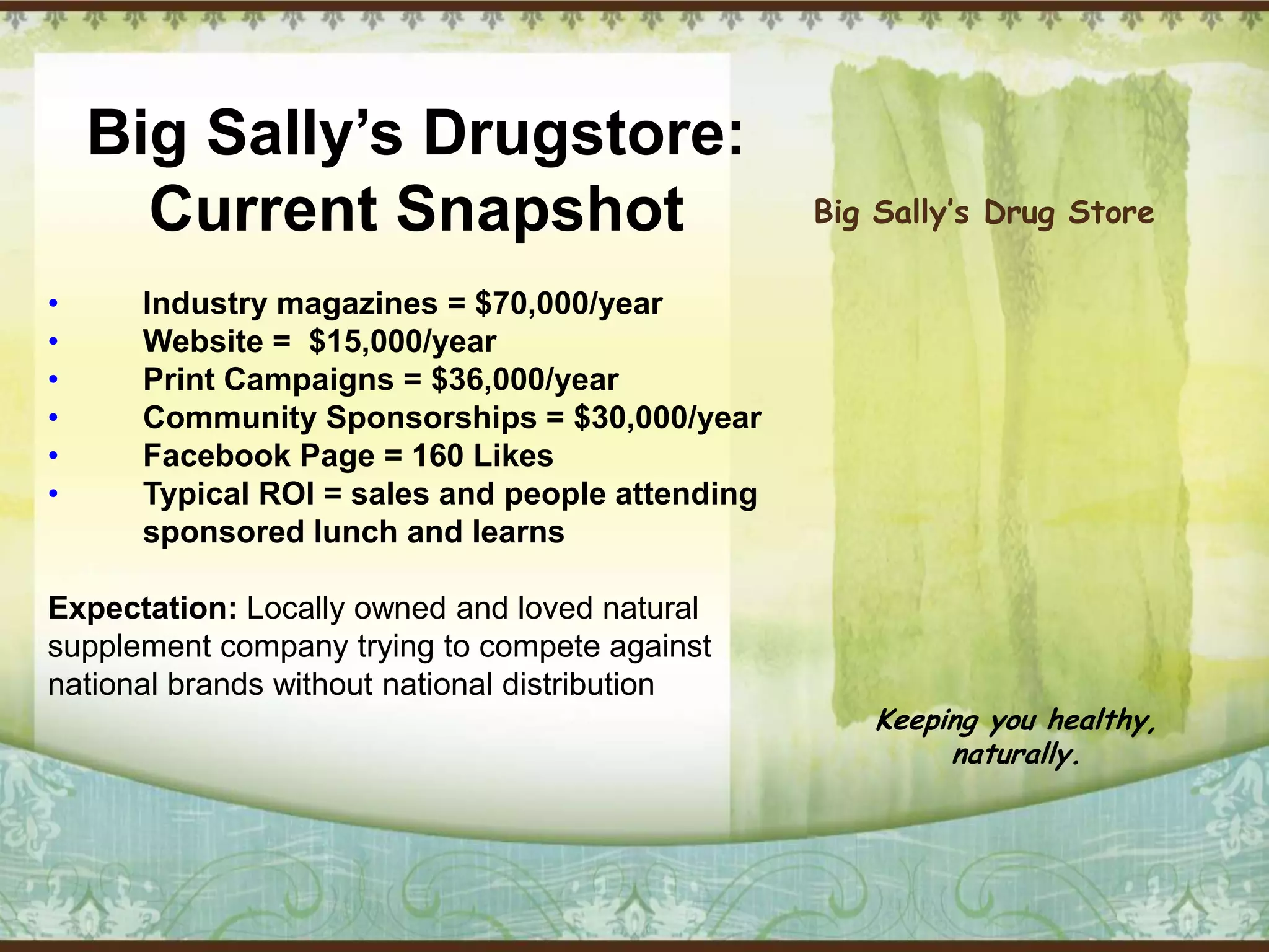 Big sally presentation | PPTX
