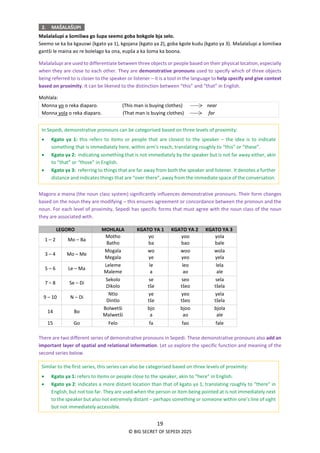 BIG SECRET OF SEPEDI - Sepedi Handbook and Study Guide | PDF