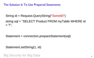 Big security for big data | PPT