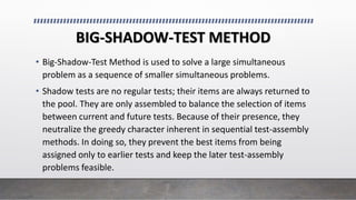 Big shadow test | PPT