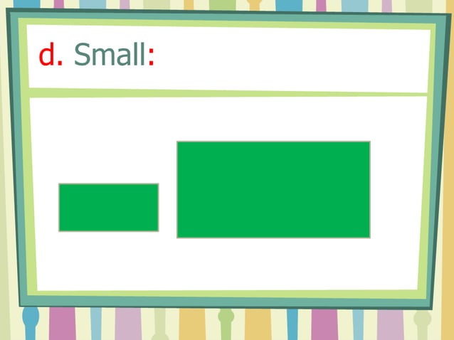 Big small | PPT