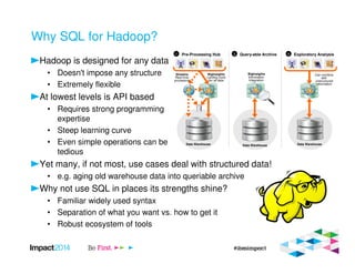 Big SQL 3.0: Datawarehouse-grade Performance on Hadoop - At last! | PPT