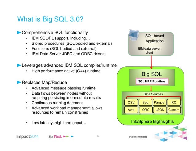 Taming Big Data With Big Sql 3 0