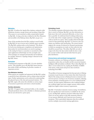 SQL-on-Hadoop without compromise: Big SQL 3.0 | PDF