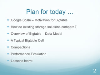 google Bigtable | PDF