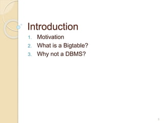 Google - Bigtable | PPT | Free Download
