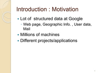 Google - Bigtable | PPT
